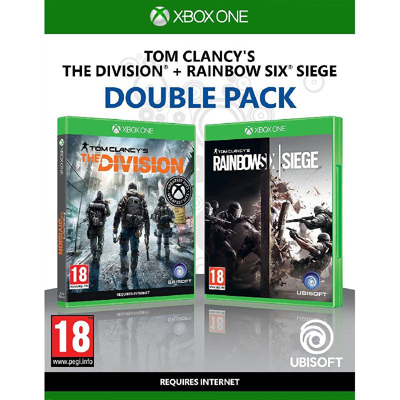 Tom Clancy's: The Division + Rainbow Six Siege Xbox One (Games) Blu-ray ...