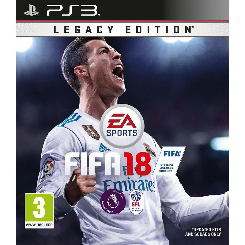 FIFA 18: Legacy Edition PlayStation 3 (Games) Blu-ray Disc EA ...