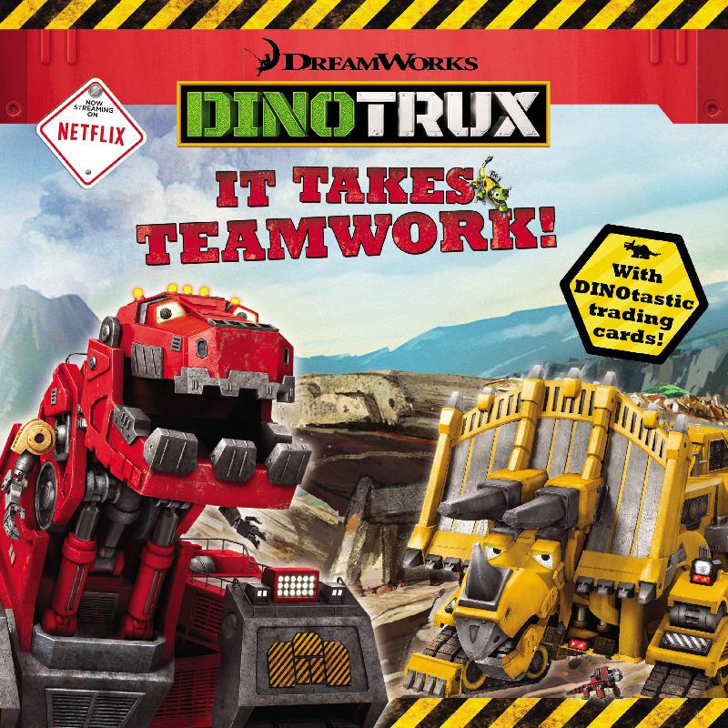 It Takes Teamwork! Dinotrux Margaret Green - Jarir.com KSA
