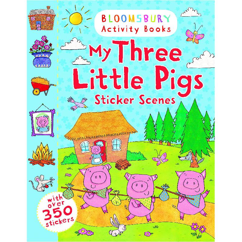 My Three Little Pigs Sticker Scenes Bill Boo - Jarir.com KSA