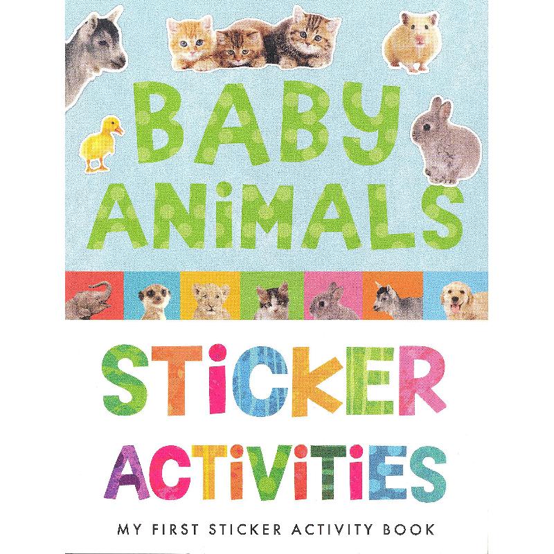 Baby Animals My First Sticker Activity Book - Jarir.com KSA