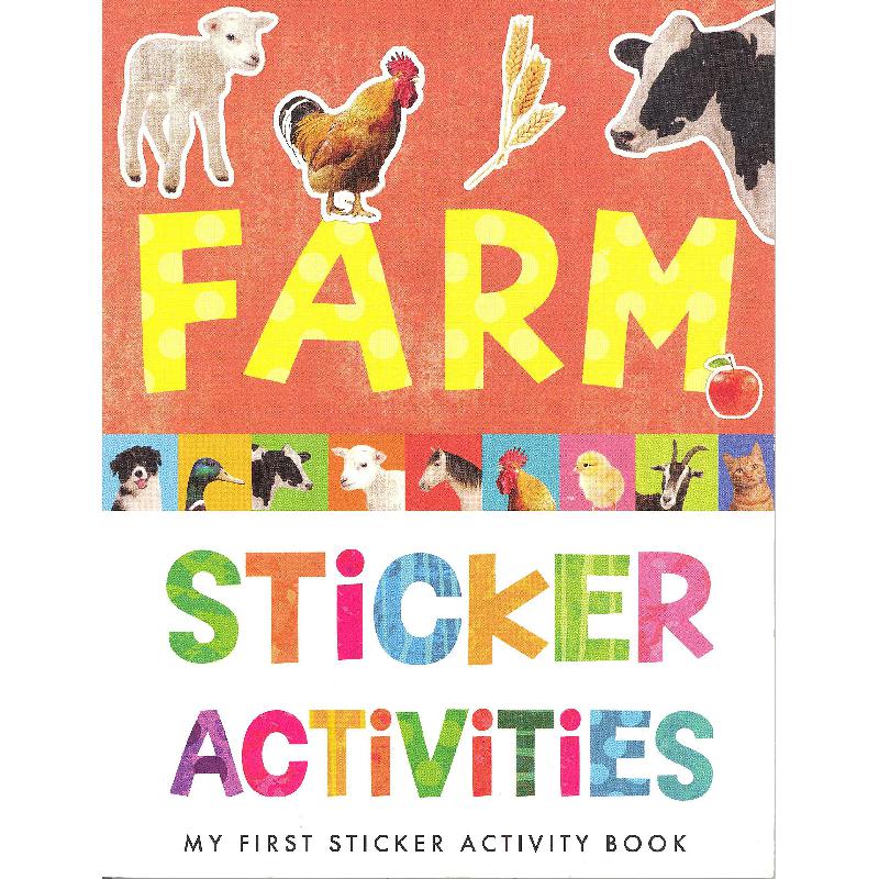 Farm My First Sticker Activity Book - Jarir.com KSA