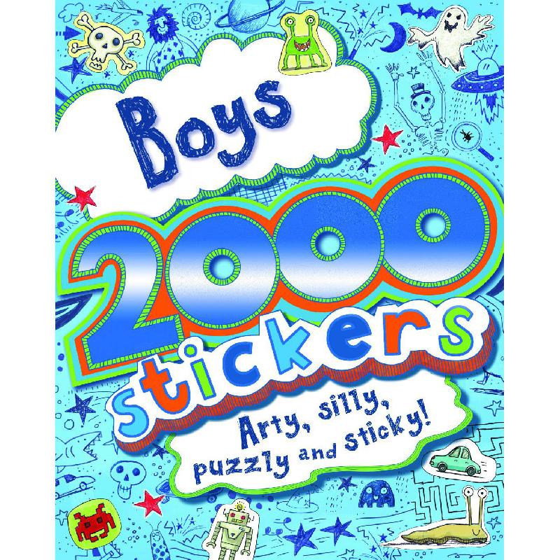 2000 Stickers Book (Boys) - مكتبة جرير السعودية