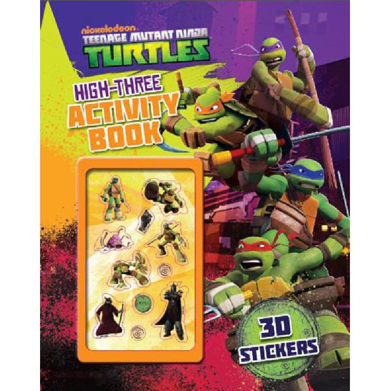 High-Three, Activity Book TMNT (Teenage Mutant Ninja Turtles) - Jarir ...