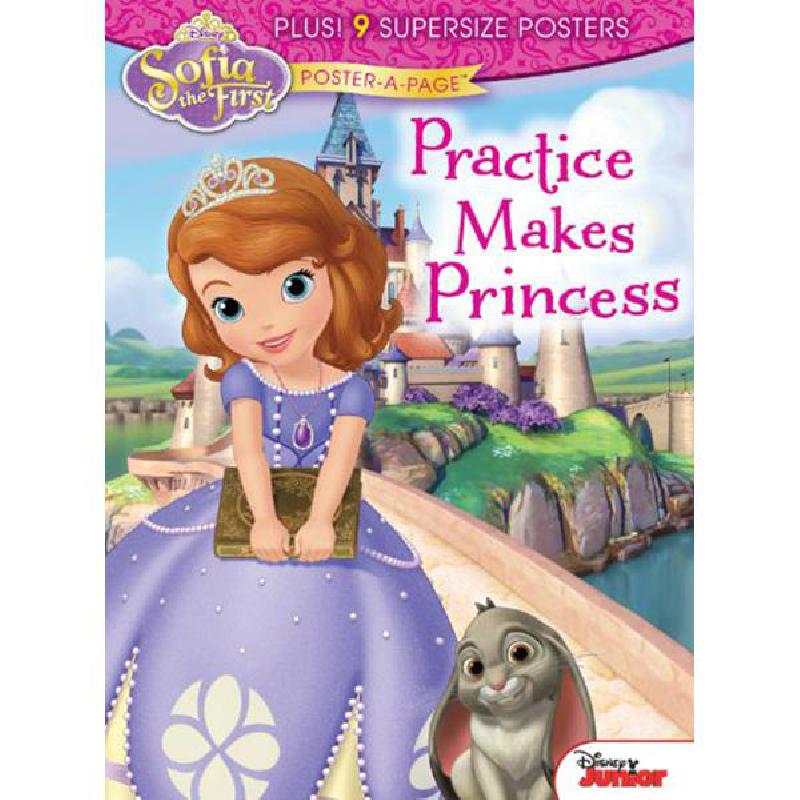 Sofia The First: Practice Makes Princess (Poster-A-Page) price in Saudi ...