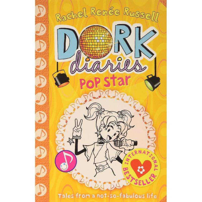 Pop Star, Book 3 Dork Diaries Rachel Renee Russell - مكتبة جرير السعودية