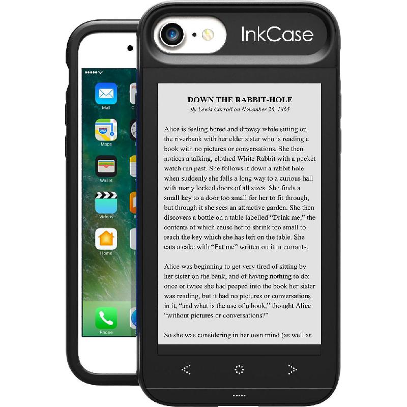 InkCase Oaxis Back Cover Mobile Case for iPhone 7/iPhone 8 Black InkCase