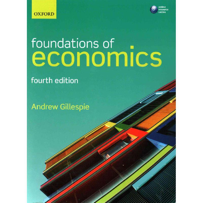 Foundations of Economics, 4th Edition Andrew Gillespie - Jarir.com KSA