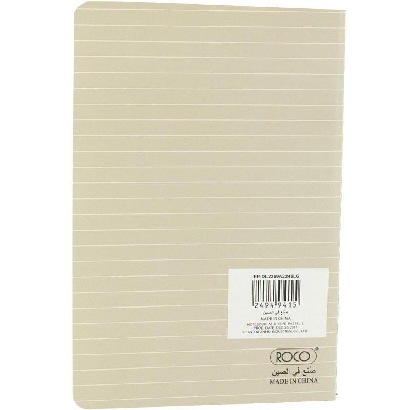 روكو دفتر ملاحظات Stripes Pastel ايه 5 - مكتبة جرير السعودية