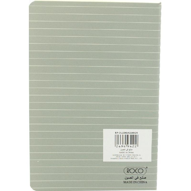 Roco Notebook Stripes Pastel A5 - Jarir Bookstore KSA