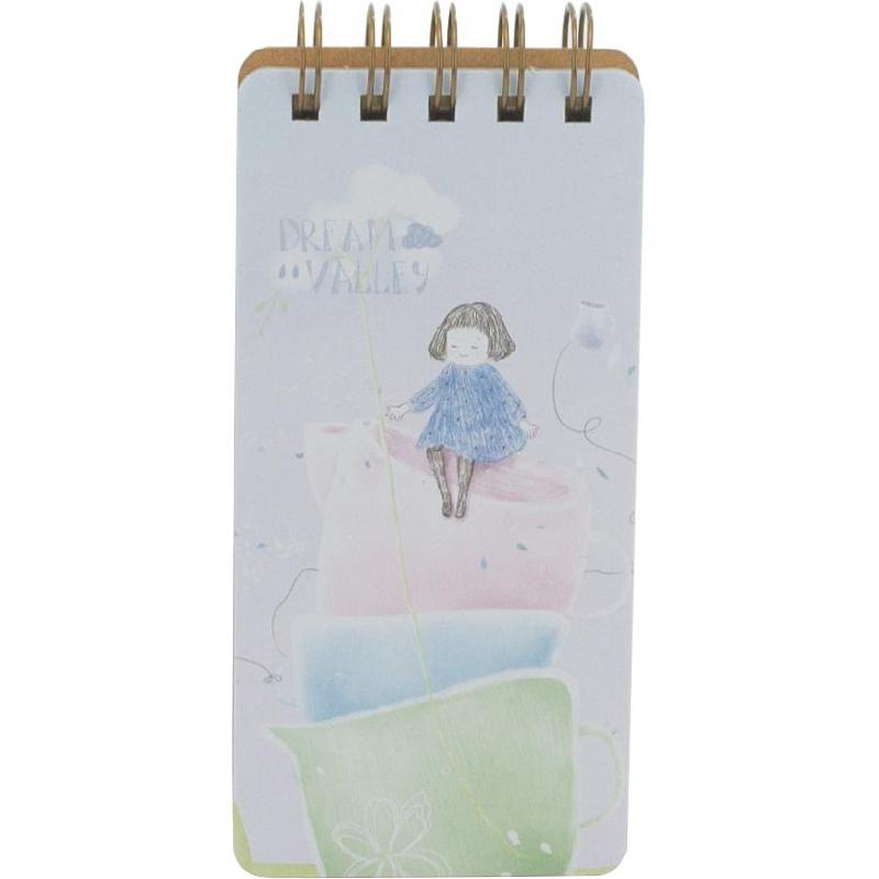 Roco Dream Valley Memo Notebook Girl and Cup 5.9" X 2.7" - Jarir ...