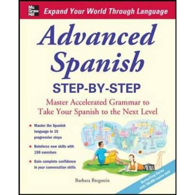 Advanced Spanish Step-by-Step Barbara Bregstein - Jarir.com KSA