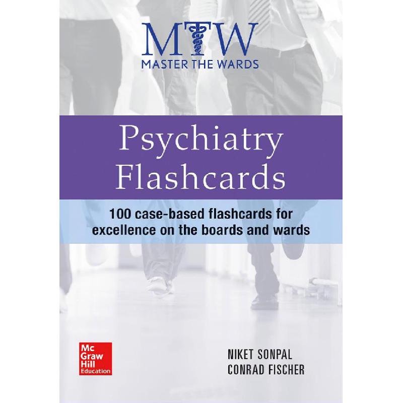Psychiatry Flashcards Master The Wards Niket Sonpal - مكتبة جرير السعودية