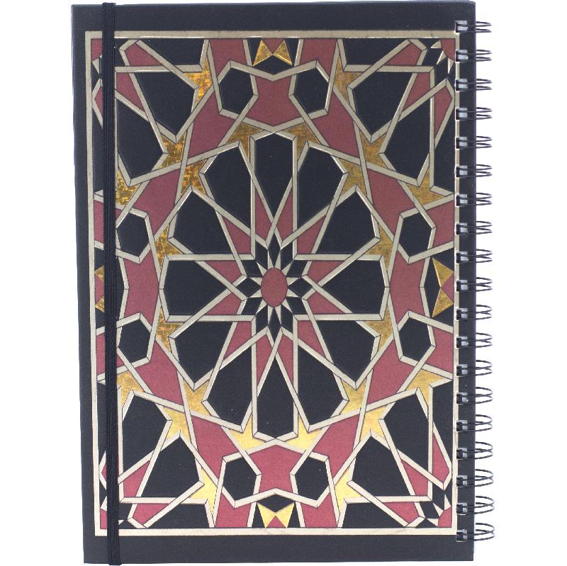 Roco Notebook Web Like, Metallic Gold Foil, Elastic Band B5 - Jarir ...