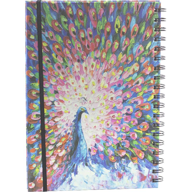 Roco Notebook Peacock, Elastic Band B5 - Jarir Bookstore KSA