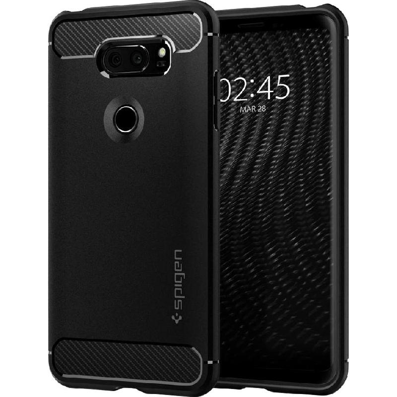 Spigen Back Cover Mobile Case for (LG) V30 Black Spigen