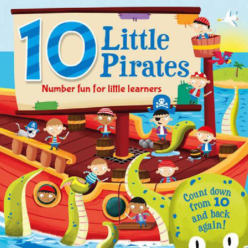 10 Little Pirates Number Fun for Little Learners - Jarir.com KSA