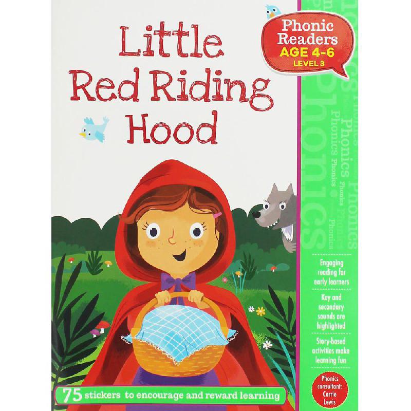 Little Red Riding Hood, Age 4-6, Level 3 Phonics Readers - Jarir.com KSA