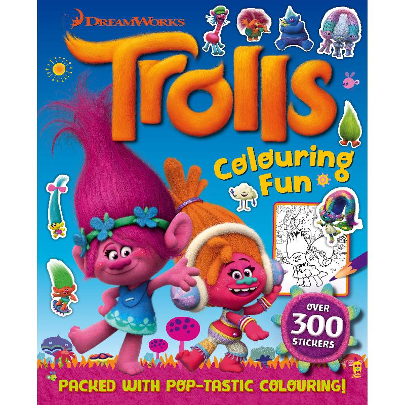 Trolls, Colouring Fun Trolls - Jarir.com KSA