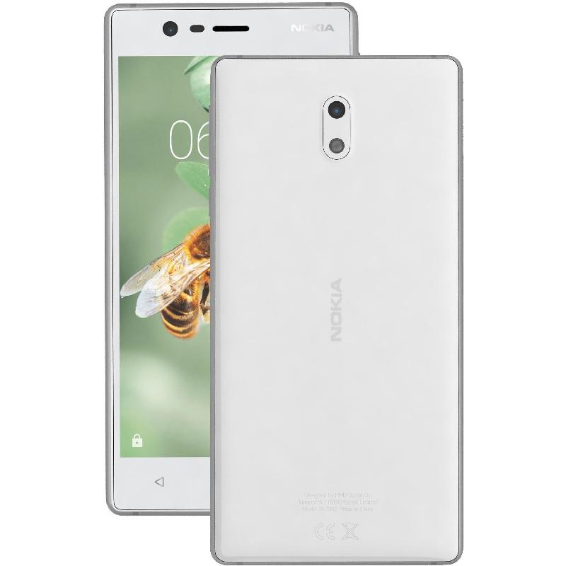 Nokia 3 16 GB Silver White - Jarir Bookstore KSA
