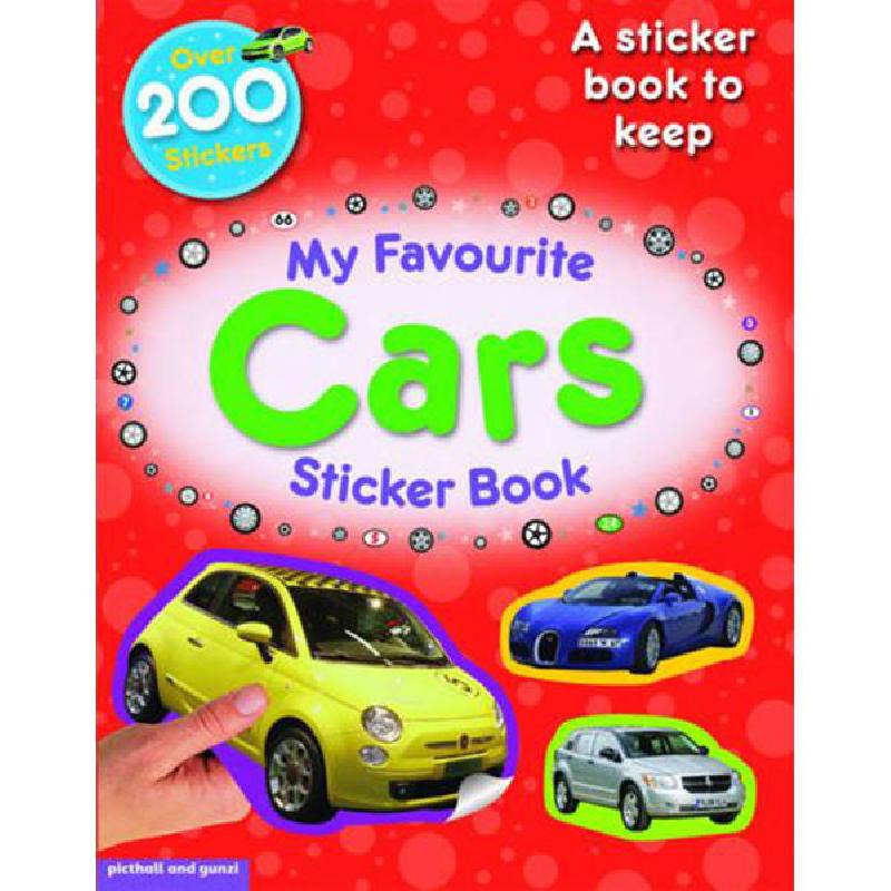 My Favourite Cars Sticker Book My Favourite Sticker Books Chez Picthall ...