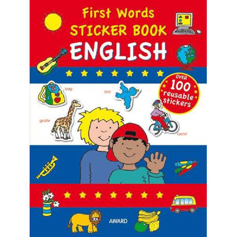 First Words Sticker Book: English Terry Burton - Jarir.com KSA