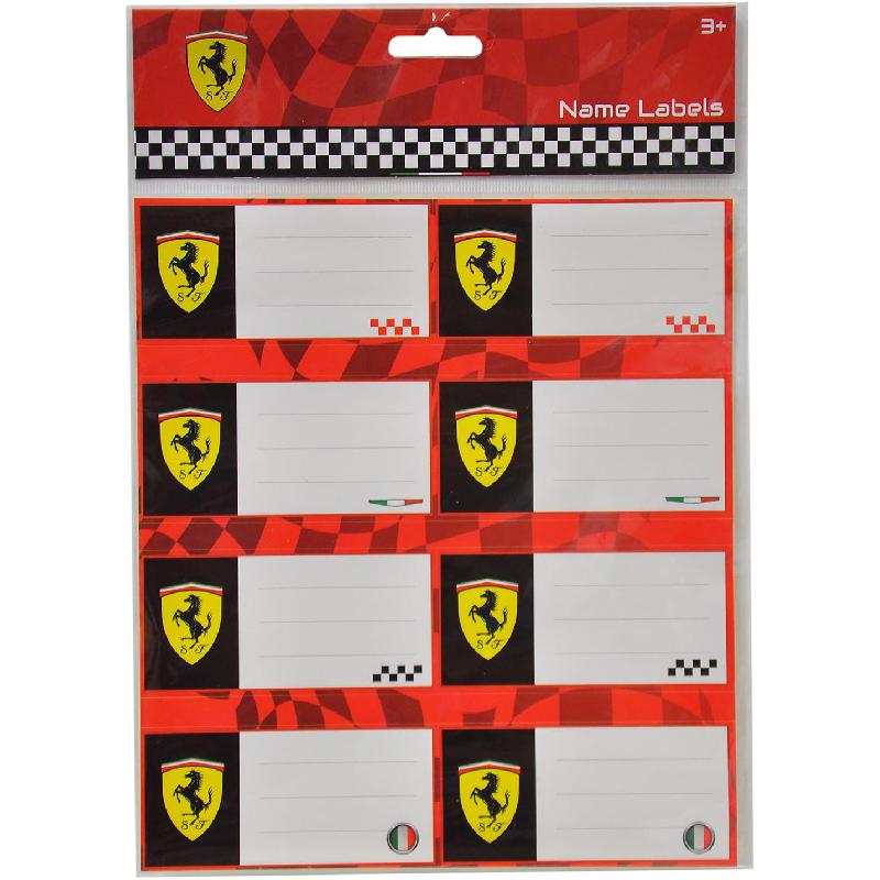 Ferrari Speed Sticker Label - Jarir Bookstore KSA