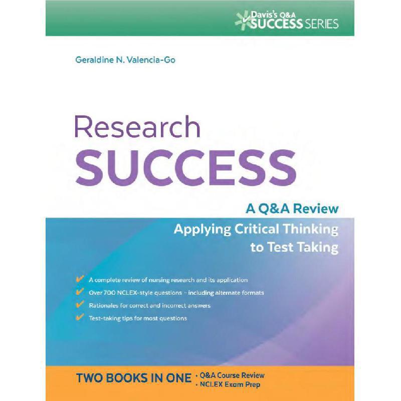 Research Success, A Q&A Review Davis's Q&A Success Geraldine Valencia ...