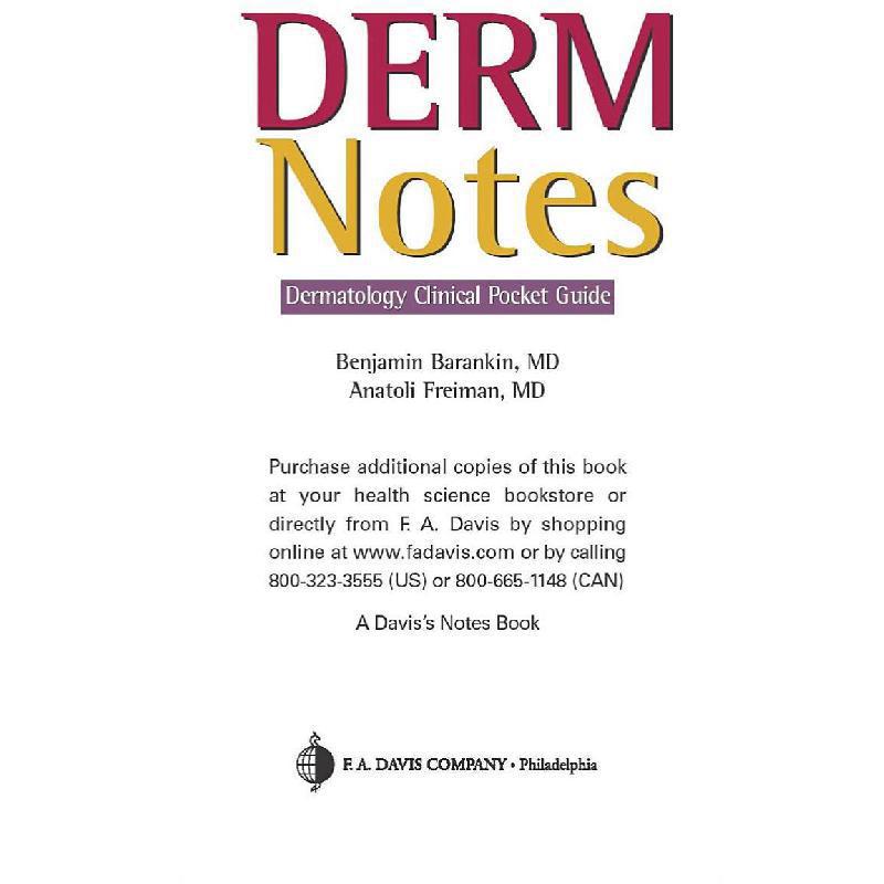 Derm Notes Davis's Notes Benjamin Barankin - Jarir.com KSA