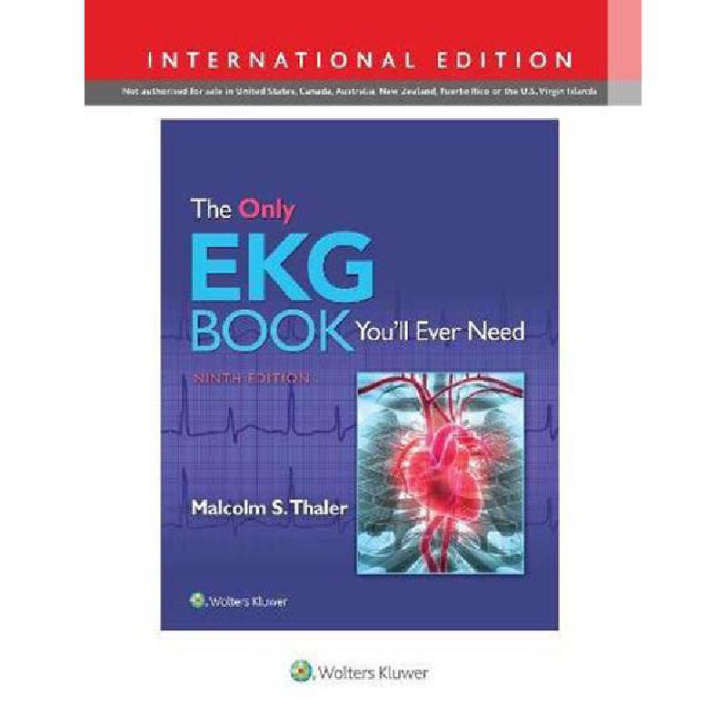 The Only EKG Book You'll Ever Need, 9th Edition Paper Folding Malcolm ...