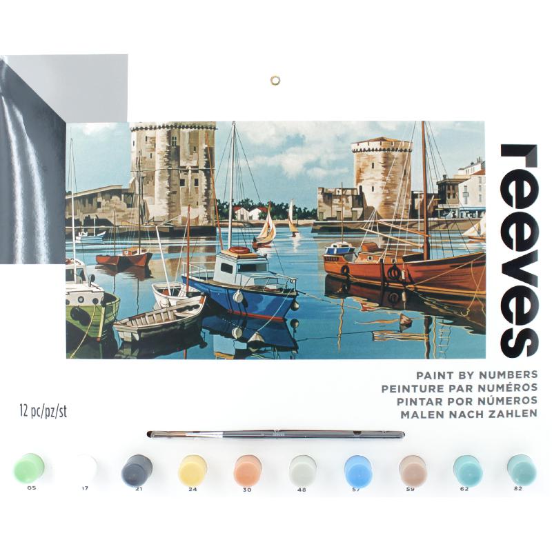 Reeves Port Dela Rochelle Picture Coloring Activity Set All Age Group ...