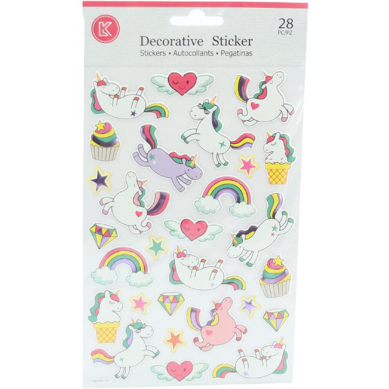 Unicorn Decorative Stickers - Jarir Bookstore KSA