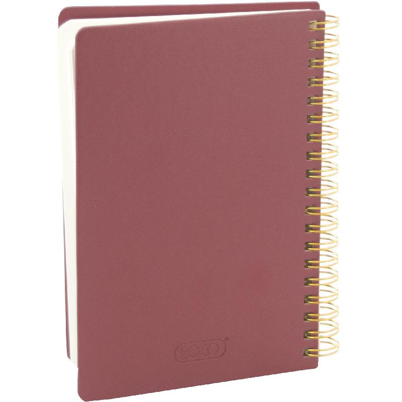 Roco Notebook, Leatherette, A6, 80 Sheets, Lined, Peach price in Saudi ...