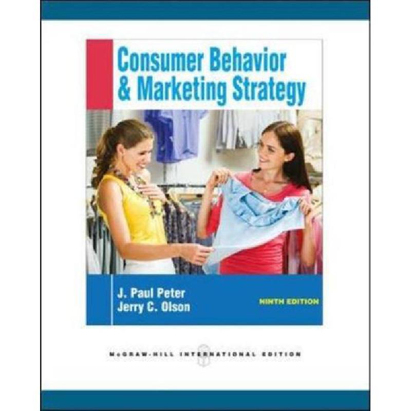Consumer Behaviour & Marketing Strategy, 9th Edition Power Rangers J ...