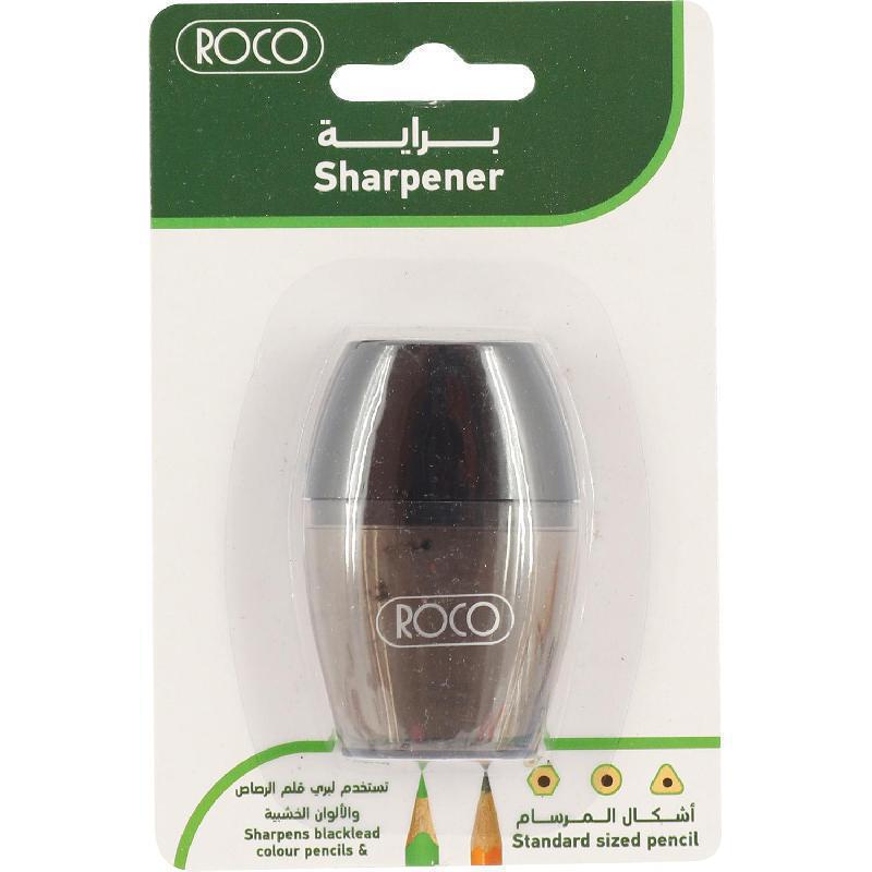 Roco Pocket Sharpener, Single Hole, Transparent Black price in Saudi ...