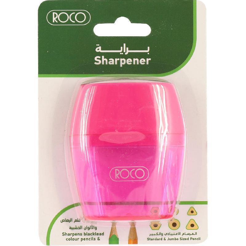 Roco Pocket Sharpener, 2 Holes, Black price in Saudi Arabia | Jarir ...