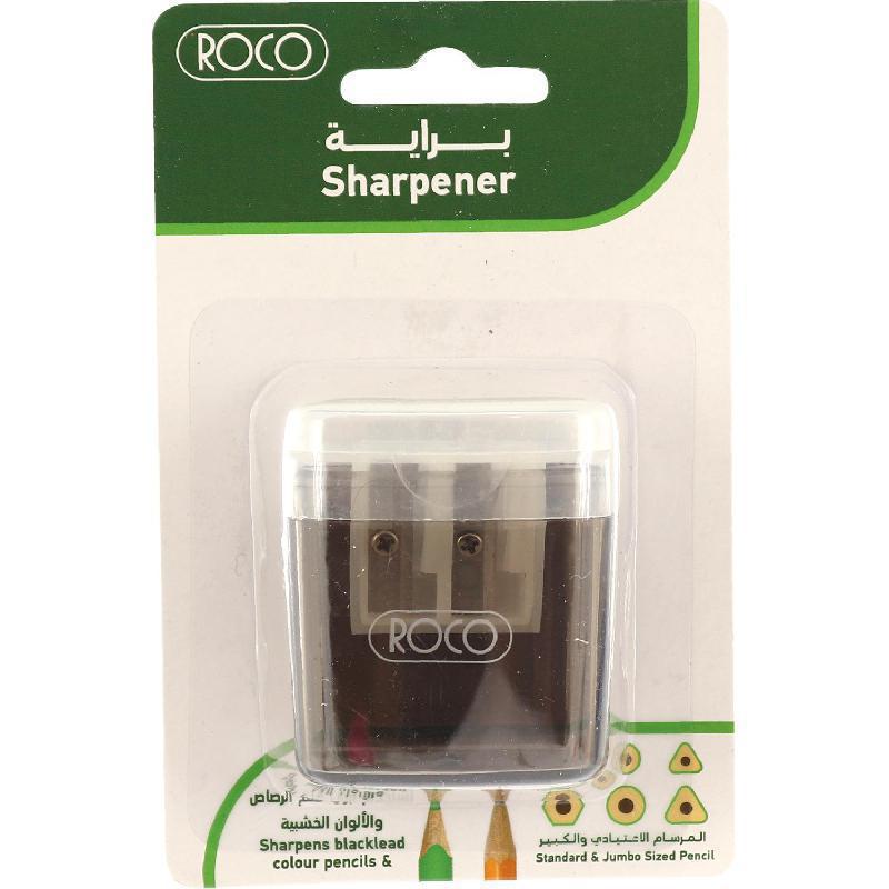 Roco Pocket Sharpener, 2 Holes, Black price in Saudi Arabia | Jarir ...