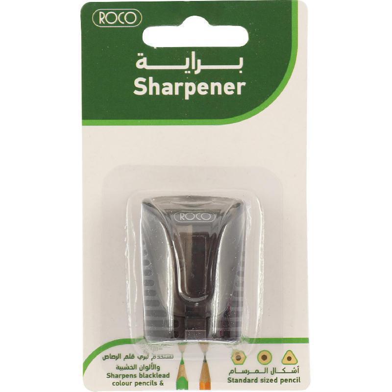 Roco Pocket Sharpener, Single Hole, Black price in Saudi Arabia | Jarir ...