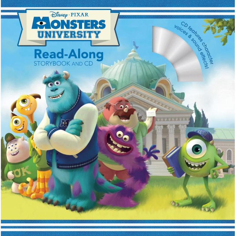 Monsters University: Read-Along Storybook and CD Monsters Calliope ...