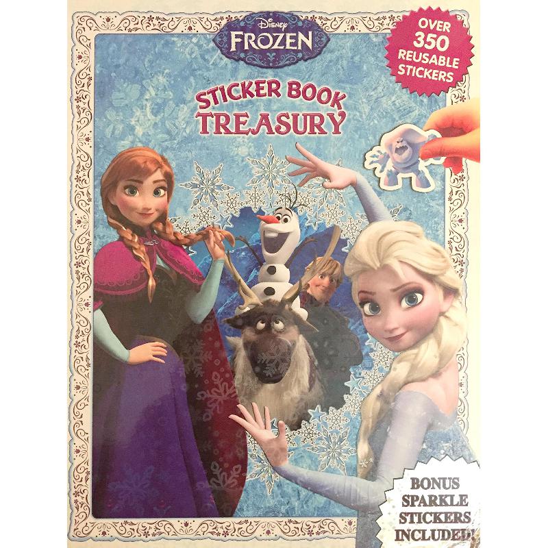 Disney Frozen Sticker Book Treasury Staffs of Phidal - مكتبة جرير السعودية