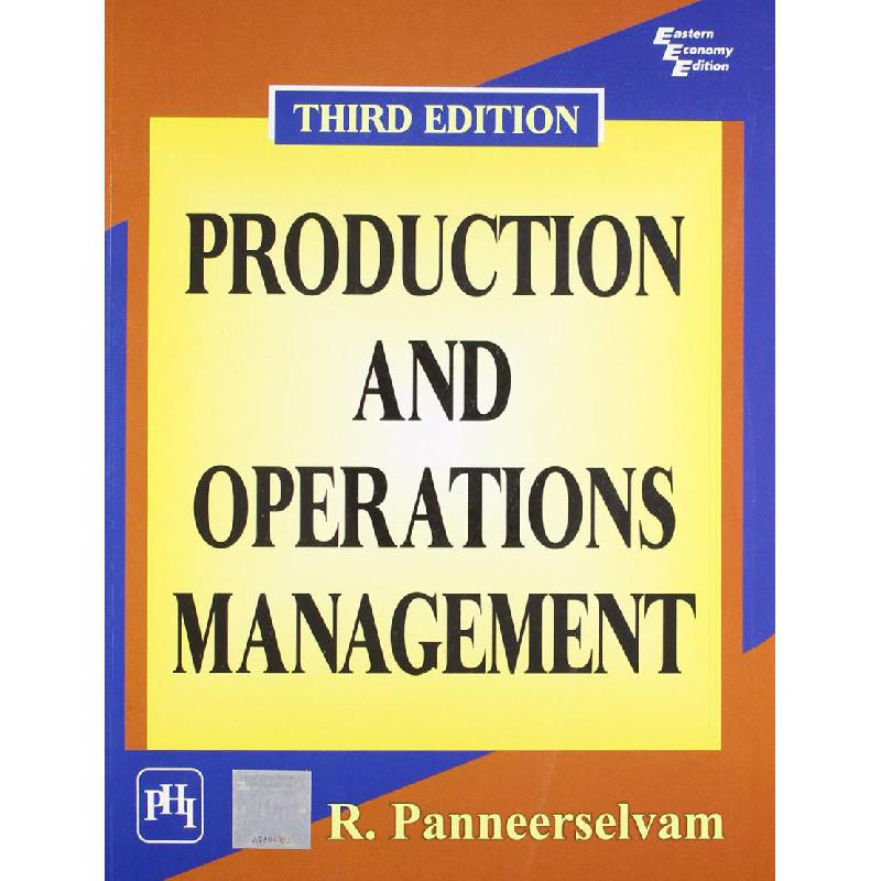 Production and Operations Management, 3rd Edition Quick & Easy R ...