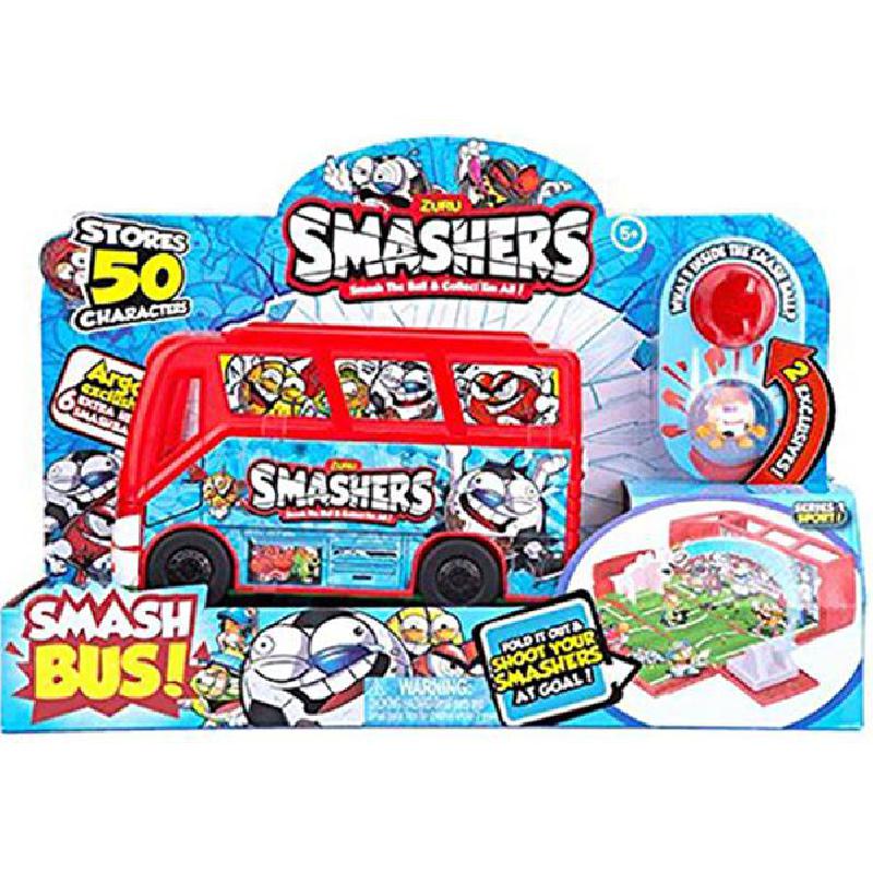 Zuru Smash Bus! ملحقات اللعب احمر في مكتبة جرير السعودية