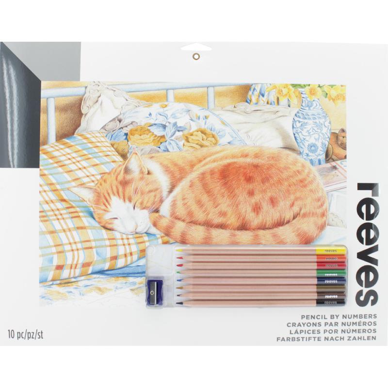 Reeves Marmalade The Cat Picture Coloring Activity Set All Age Group at ...