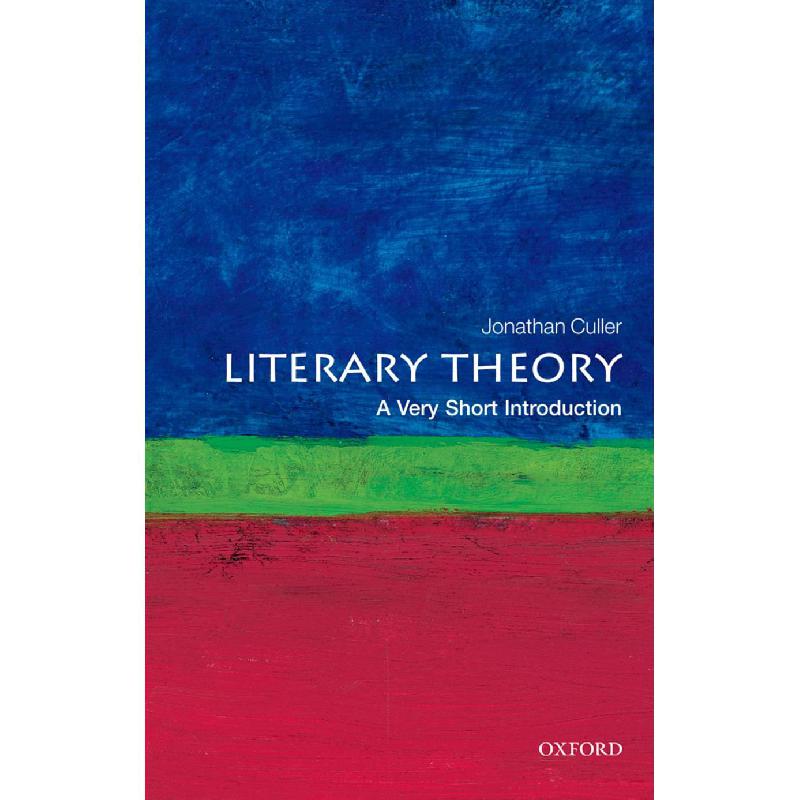 Literary Theory, 2nd Edition Very Short Introduction Jonathan Culler ...