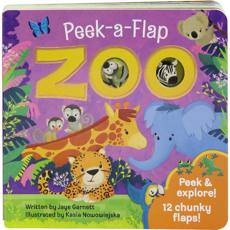 Zoo Peek-a-Flap Jaye Garnett - Jarir.com KSA