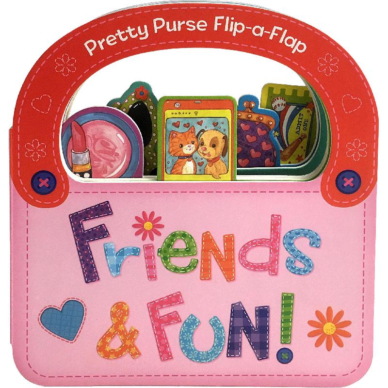Friends & Fun Pretty Purse Flip-a-Flap Rose Partridge - Jarir.com KSA