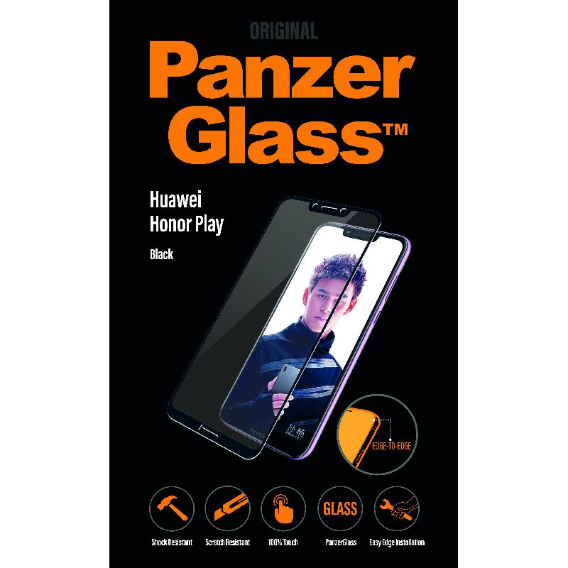 PanzerGlass Tempered Glass Smartphone Screen Protector for Honor Play ...