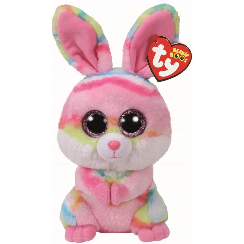 TY Beanie Boos Lollipop The Rabbit Plush Toy Pink/Multi-color - Jarir ...