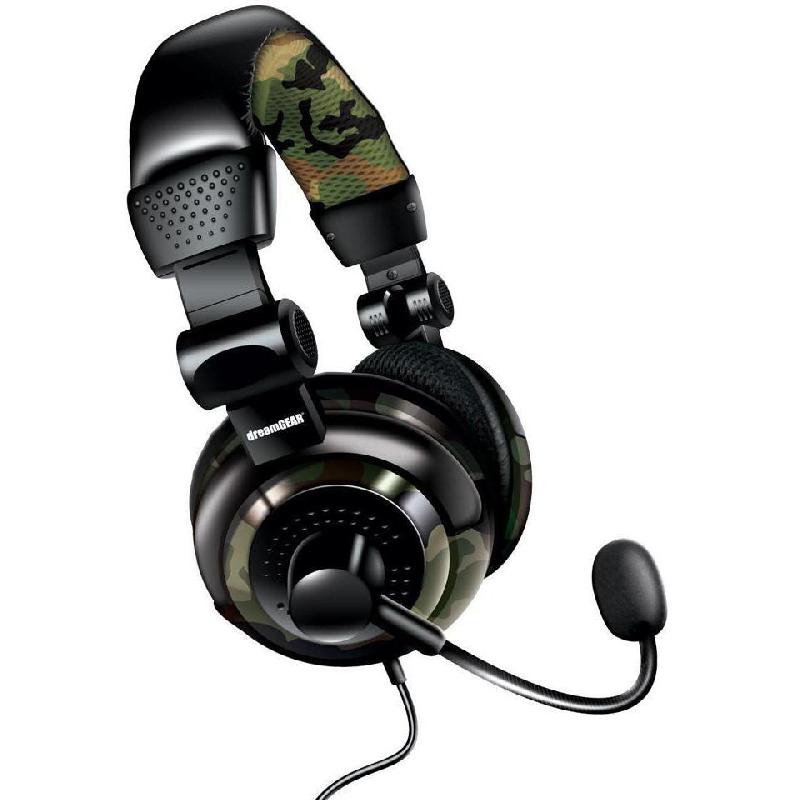 dreamGEAR Universal Elite Gaming Headset Wired Camouflage - Jarir ...