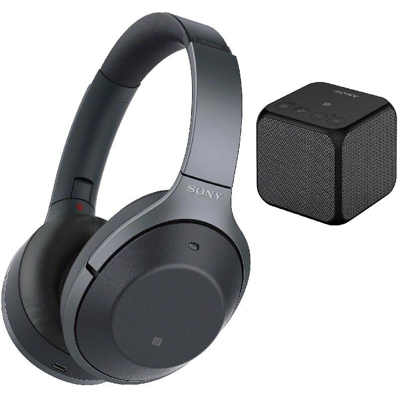 Sony Bundle Kit 1000XM2 BT Headphone + SRS-X11 BT Speaker Smartphone ...